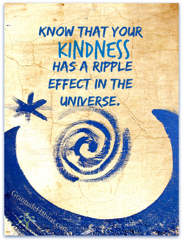 Living In Gratitude Kindness Gratitude Habitat